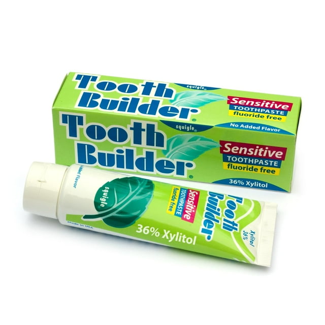 Squigle Tooth Builder SLS SSF20 Free Toothpaste (Stops Tooth ...