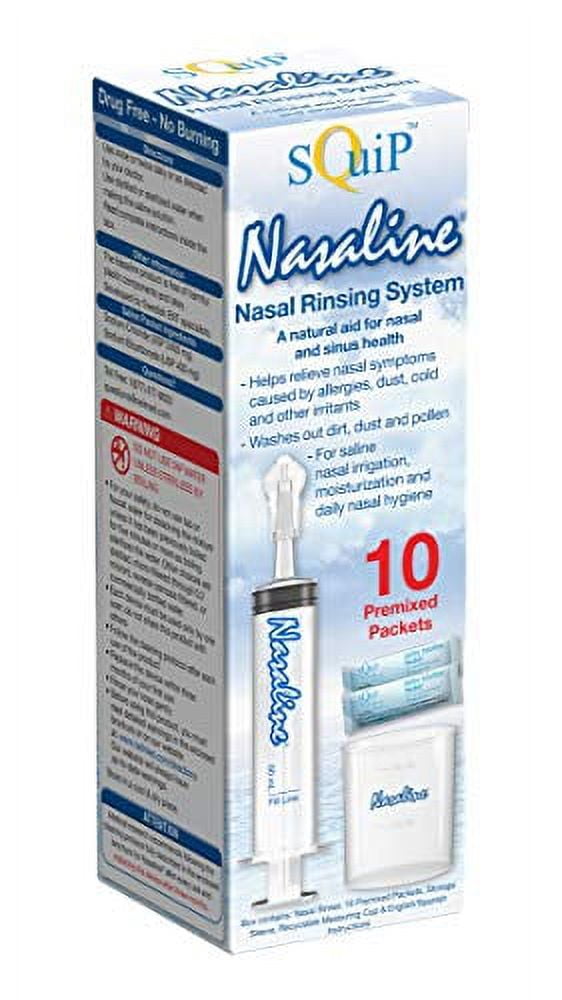 Squip Nasal Rinsing System, One Color, No Flavor, 4.4 Ounce (Pack of 1 ...