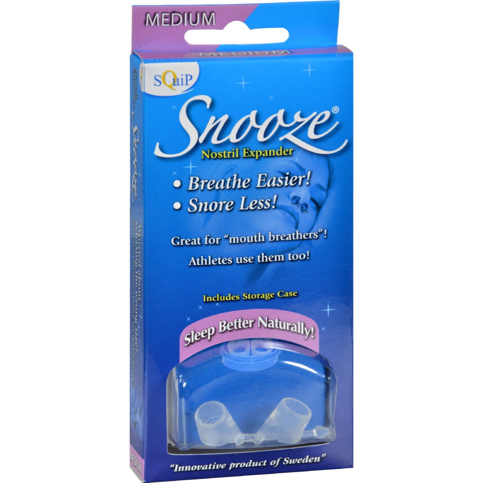 Squip Products Nasaline Snooze Nostril Expander Medium - 1 Kit ...