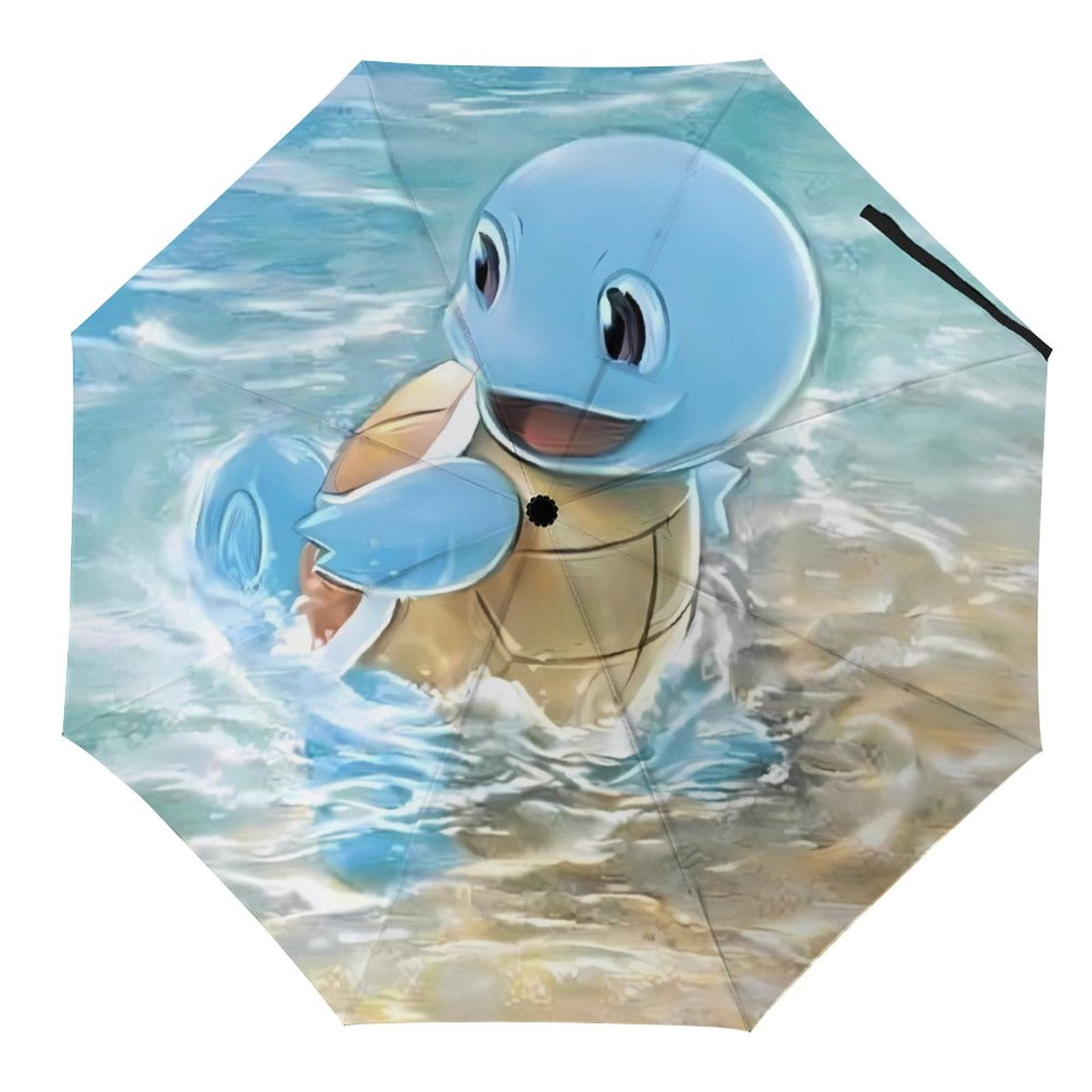 Squir-tle Umbrella for Adults Teens Kids, Lightweight Windproof Anti ...