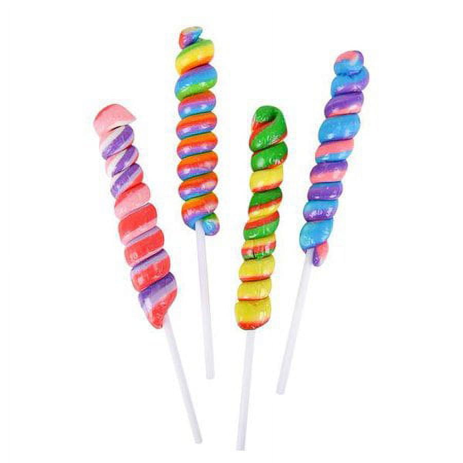 Squire Boone Teeny Twirl Unicorn Twister Pops Lollipop - 48 Count ...