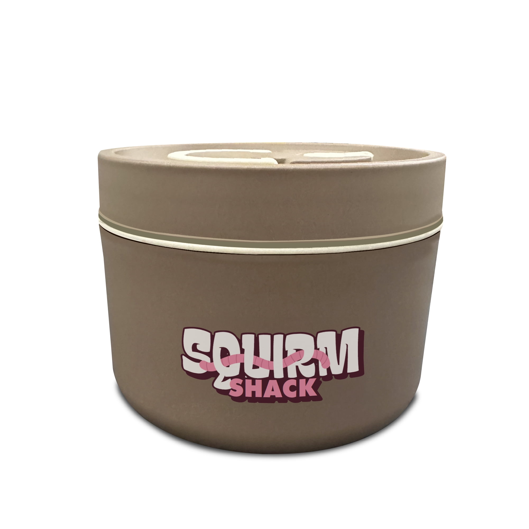 Squirm Shack - Insulated Fishing Bait Container, Stainless Steel, Live ...