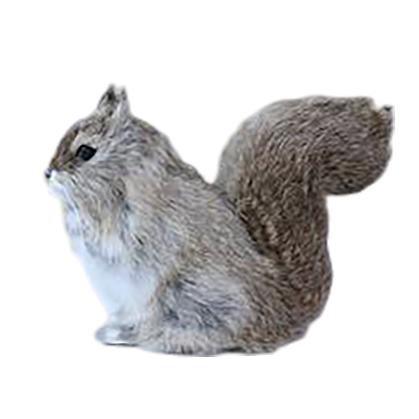 Squirrel 5.51x7.87x3.94 Inches Cute And Lifelike Squirrel Statue For ...