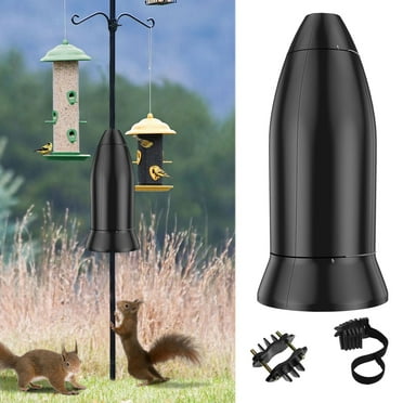 Metal Squirrel Baffles with Spikes - Galvanized Steel Squirrel Guards ...