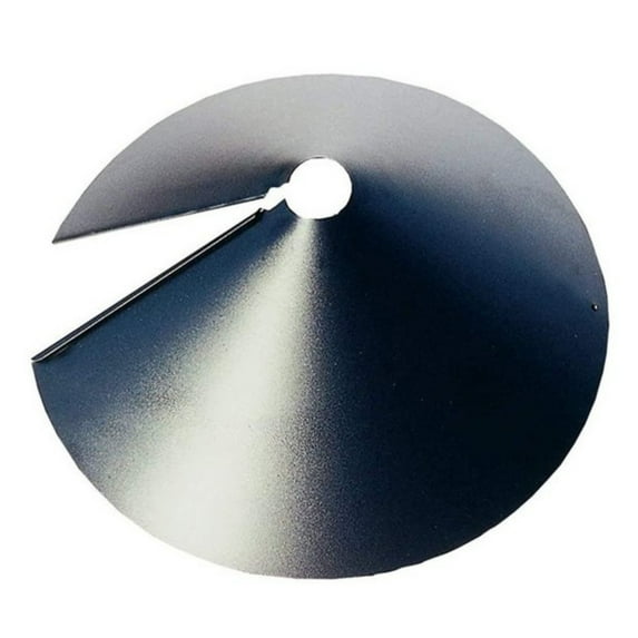 Squirrel Baffle Black Squirrel Plastic Wide One-Piece Wrap Around Guard ...