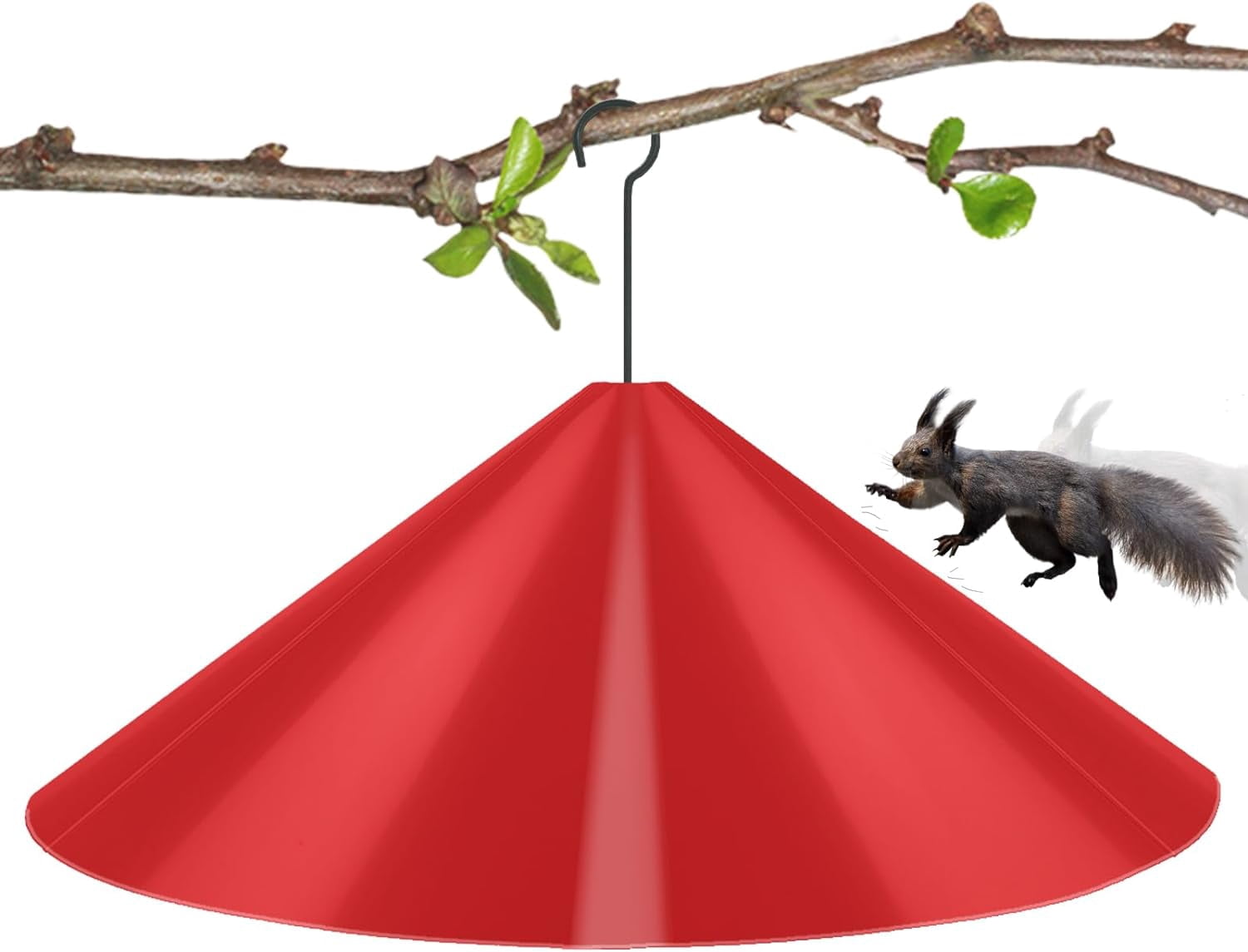 Squirrel Baffle, Plastic Squirrel Proof Baffle, 19inch Wide Squirrel ...