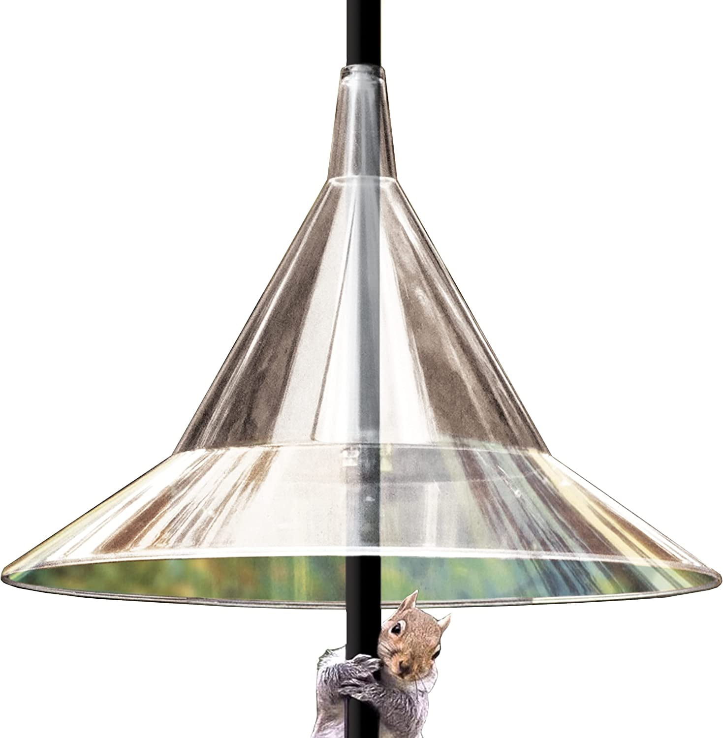 Squirrel Baffle for Protecting Pole-Mounted Feeders & Houses, Large 17 ...