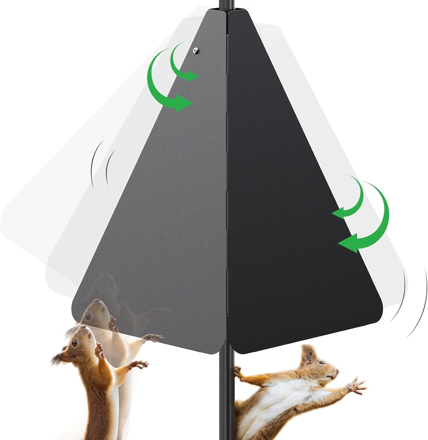 Squirrel Baffle,Square Plastic Squirrel Baffle for Bird Feeders for ...