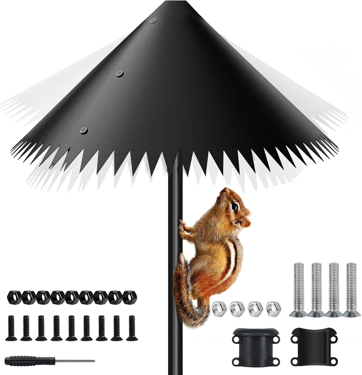 Squirrel Baffle，Squirrel Baffle for Bird Feeder Pole，for Sheepdogs ...