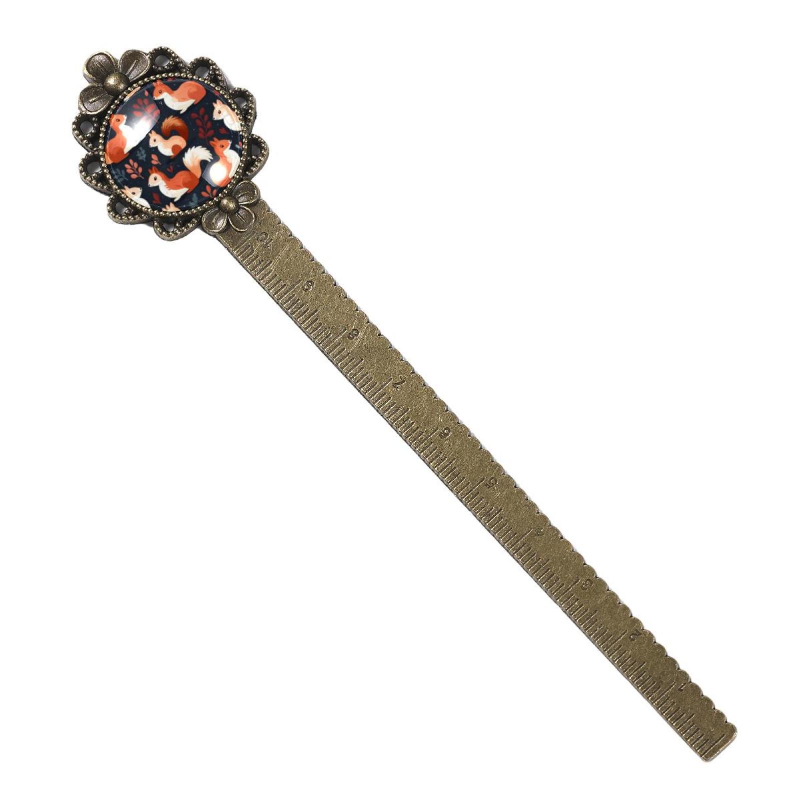 Squirrel Book Accessories: Lace Bookmark in Antique Bronze - the Gift ...