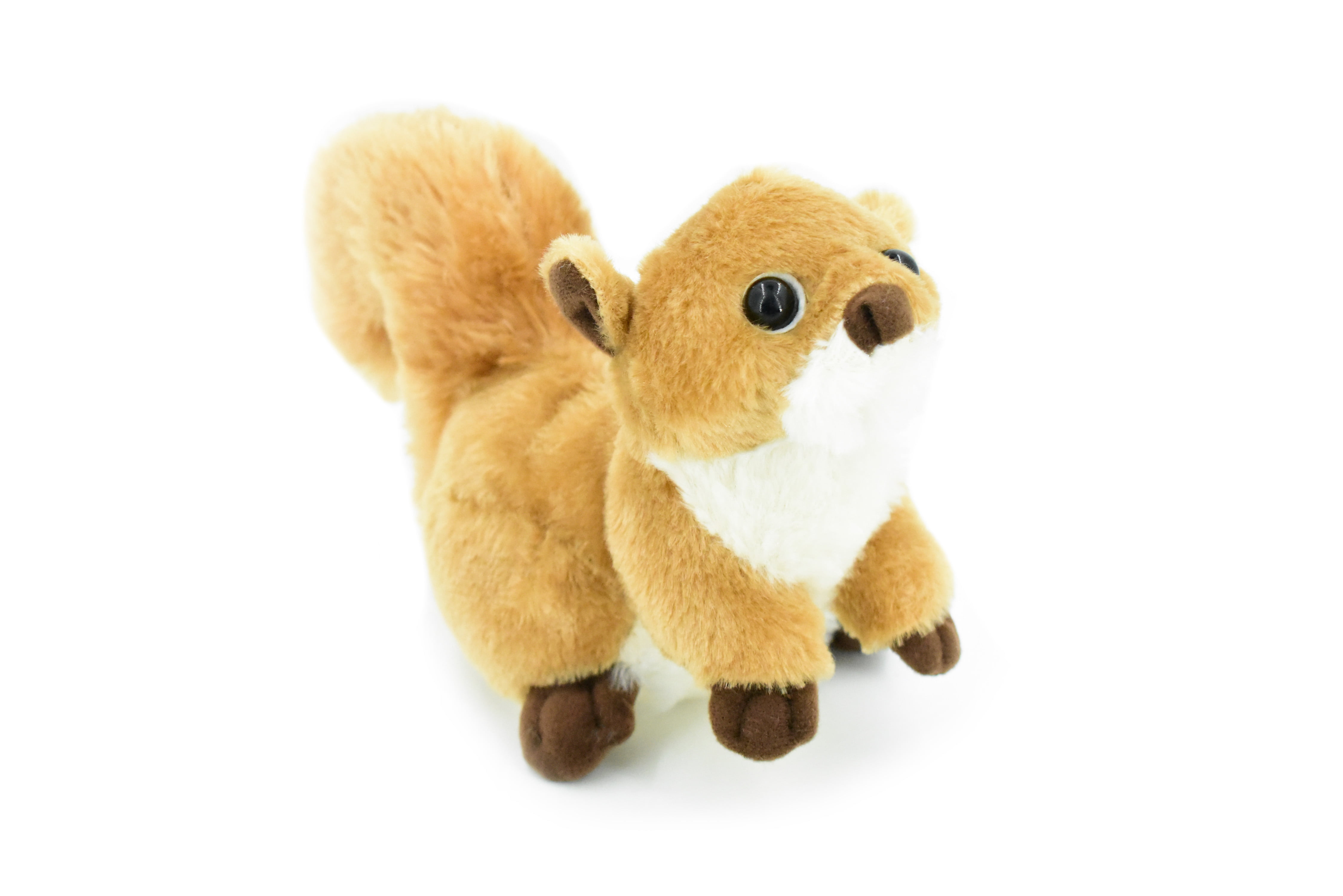 Squirrel, Brown, Realistic, Lifelike, Stuffed, Soft, Toy, Educational ...