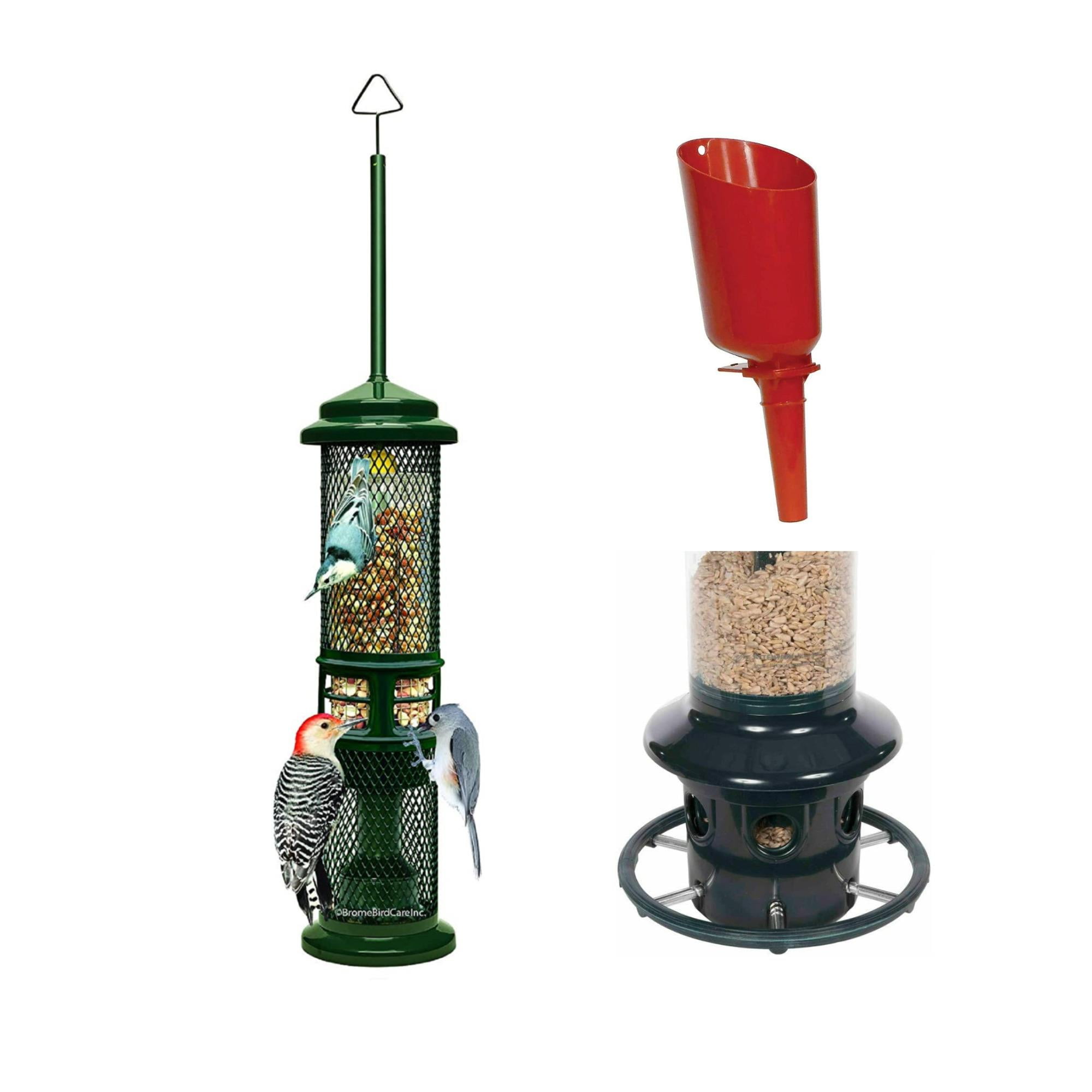 Squirrel Buster Nut Feeder Squirrel-Proof (Two Meshes) with Squirrel ...