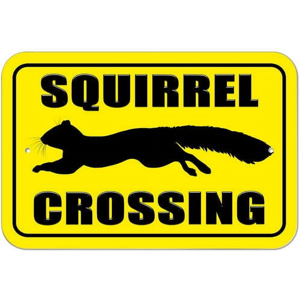 Squirrel Crossing Sign - Walmart.com