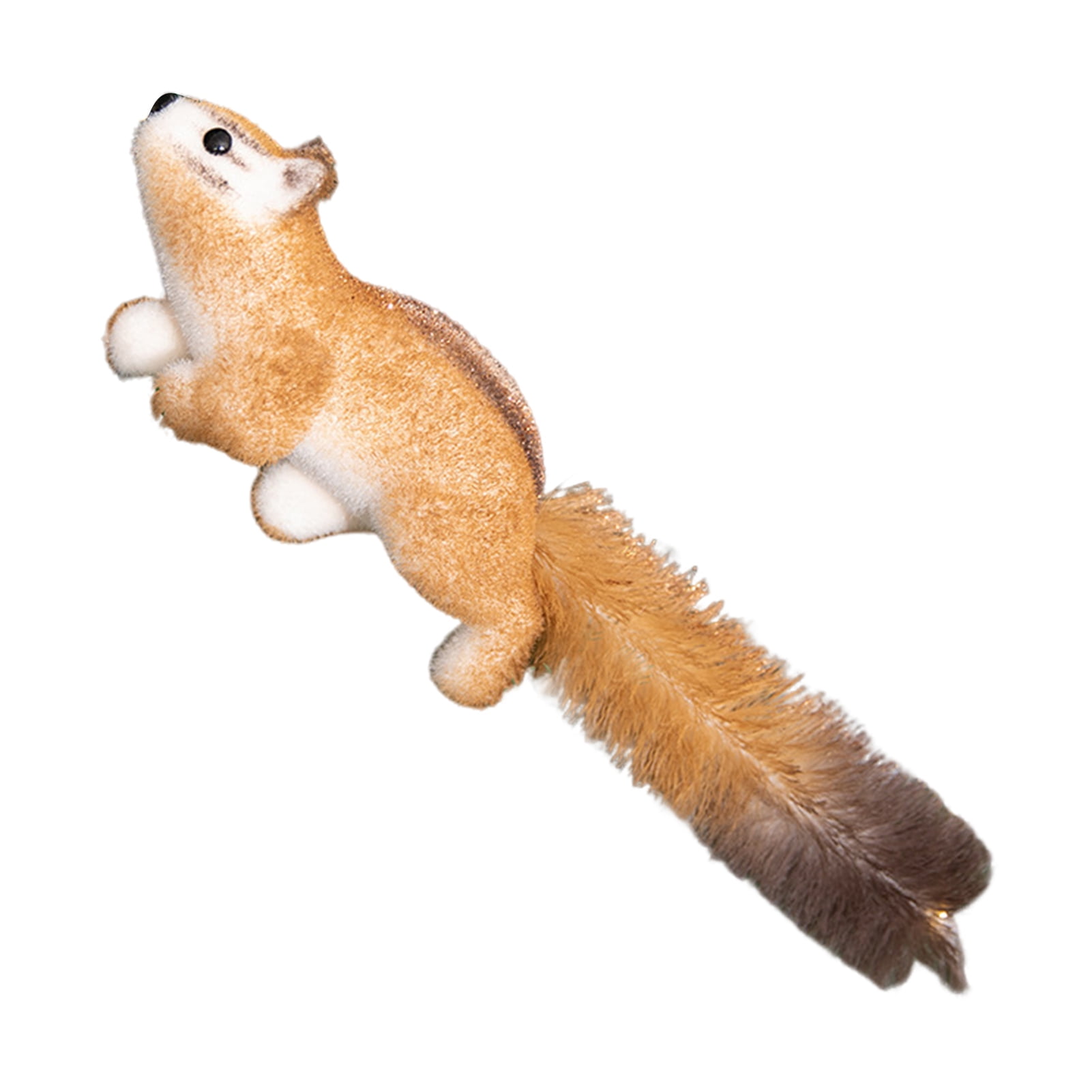Squirrel Figurine Foam Light-weight Squirrel Ornament Lifelike Squirrel ...