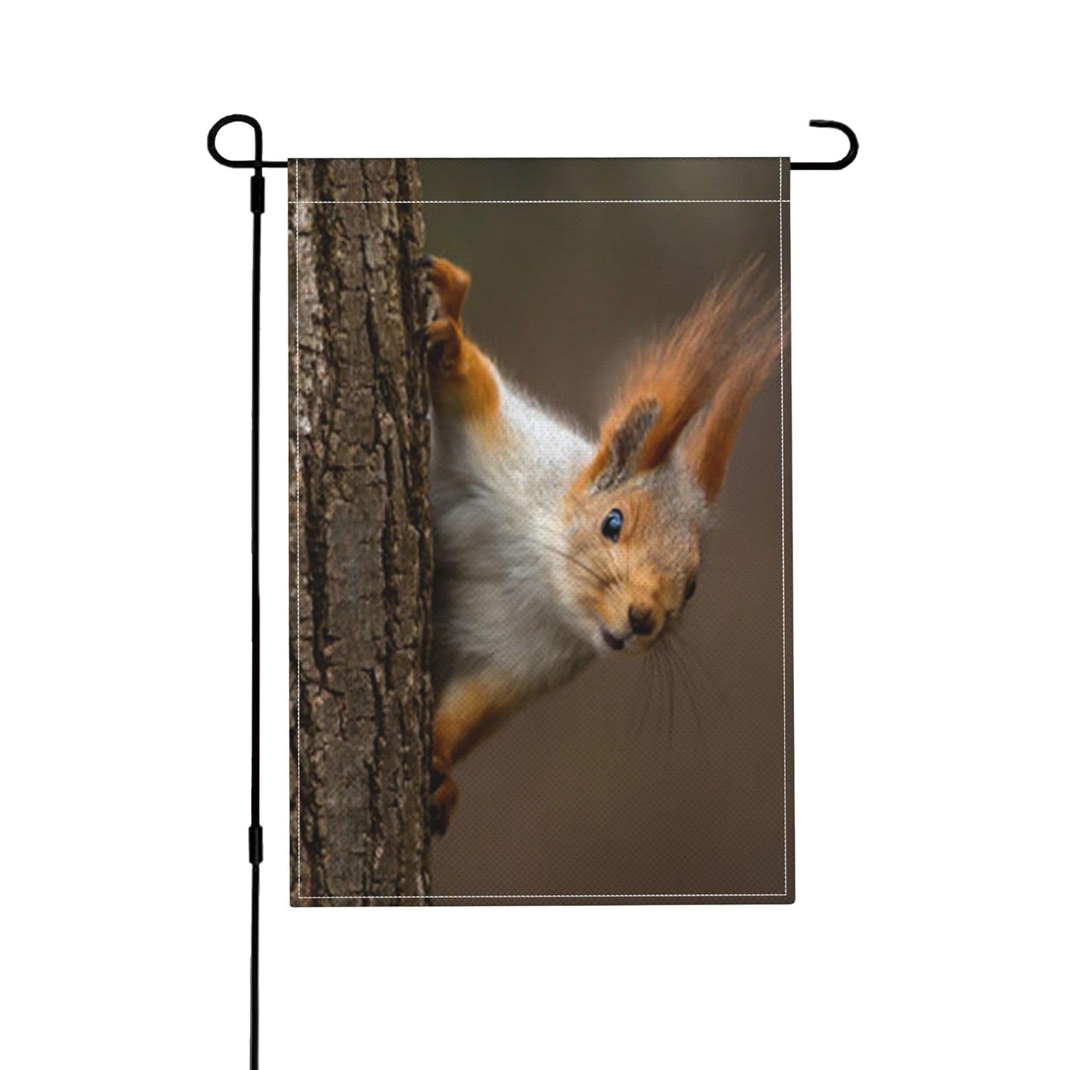 Squirrel Garden Flags for Outside Funny Face Sting Humour Rodent House ...