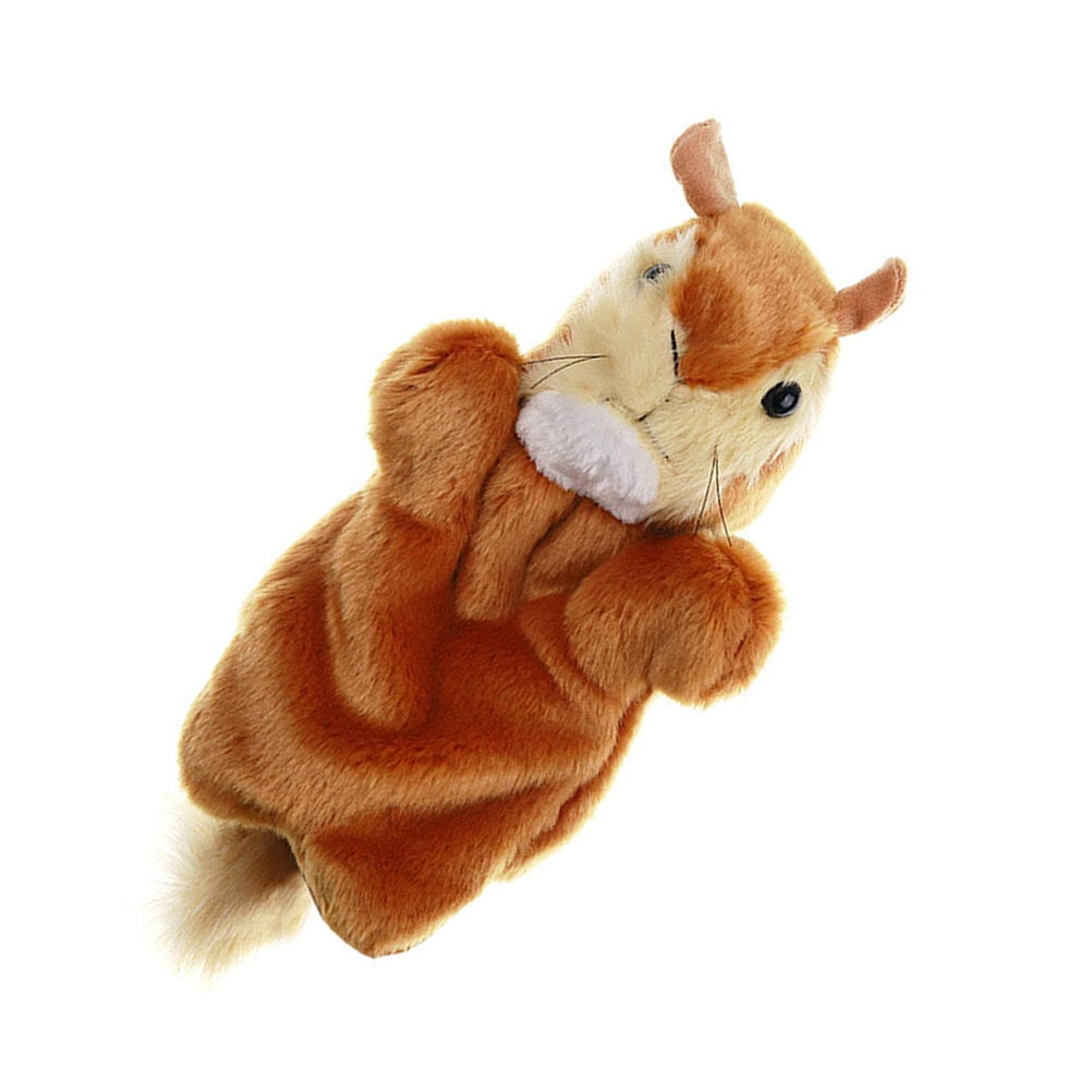 Squirrel Hand Puppet Squirrel Hand Puppet Creative Parent-child Plush ...