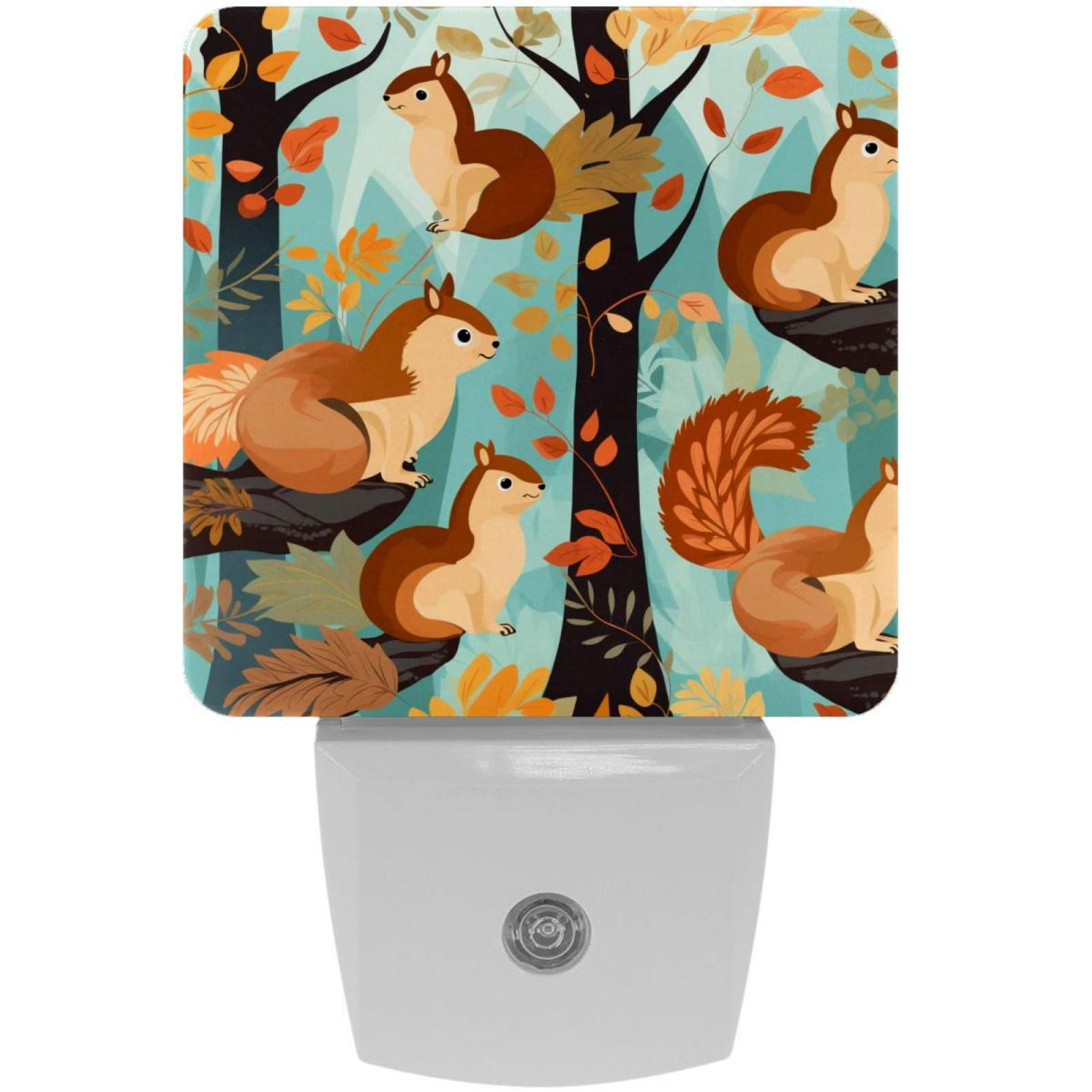 Squirrel LED Square Night Light - Compact and Energy Efficient ...