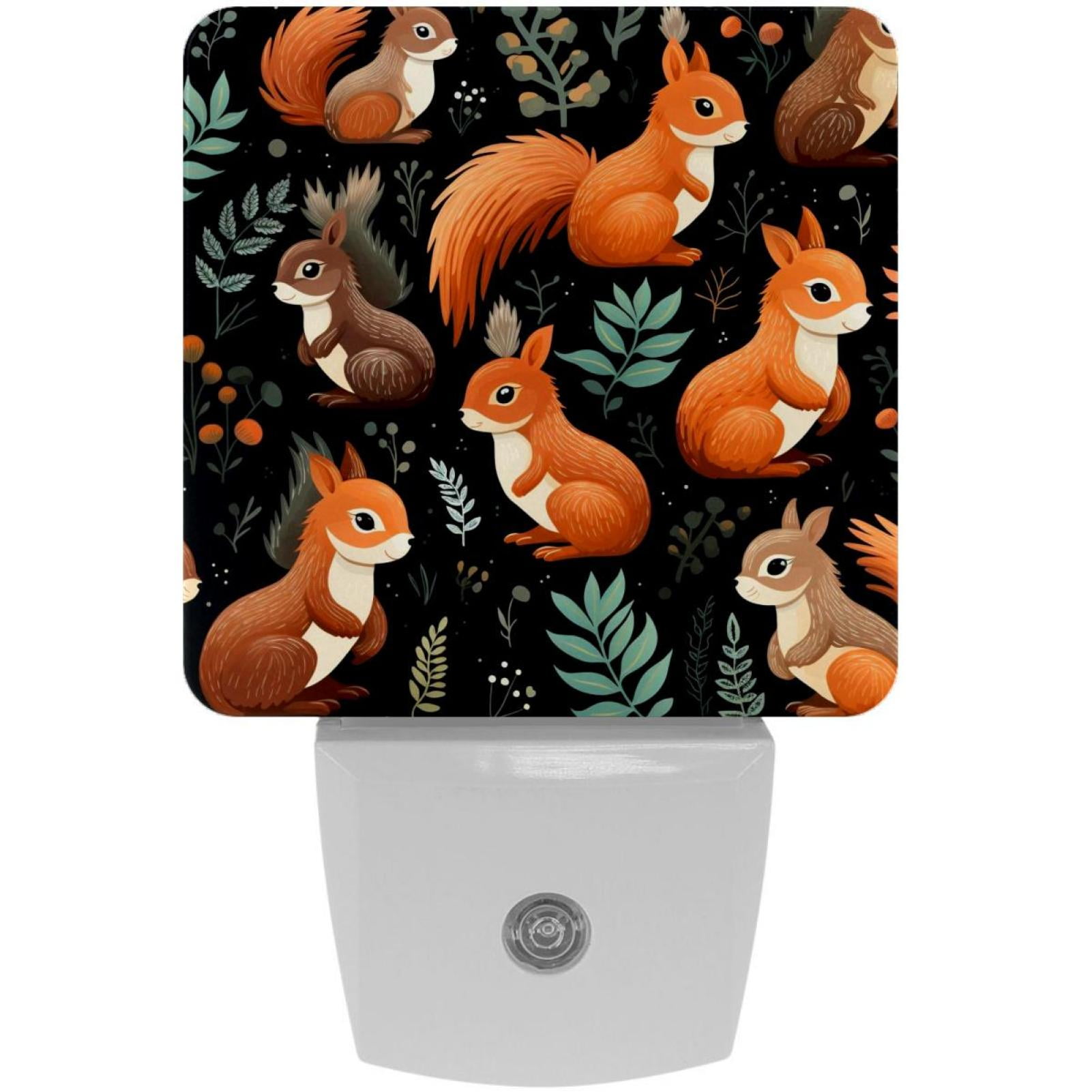 Squirrel LED Square Night Light - Energy Efficient and Stylish ...