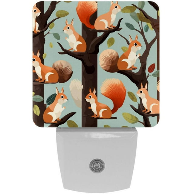 Squirrel LED Square Night Lights: Compact and Energy-Efficient ...