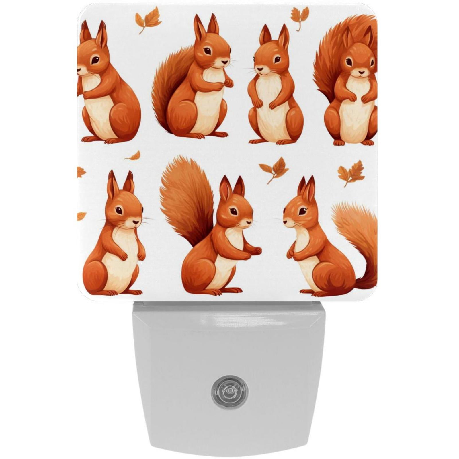 Squirrel LED Square Night Lights - Elegant and Energy Efficient ...