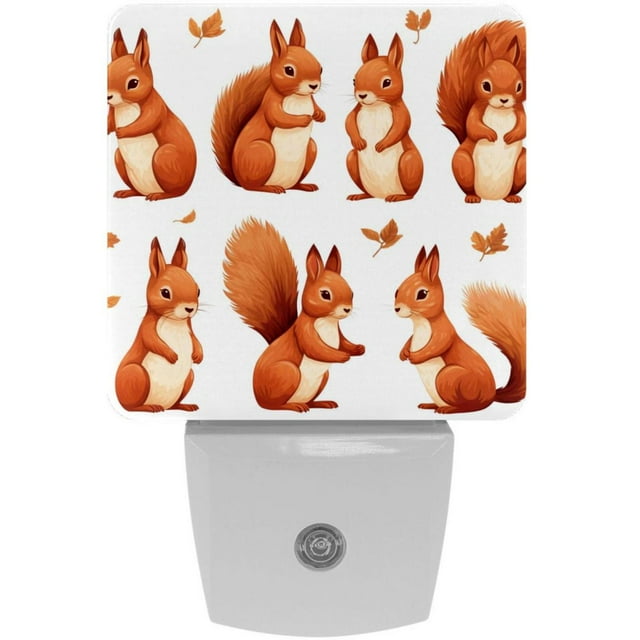 Squirrel LED Square Night Lights - Elegant and Energy Efficient ...