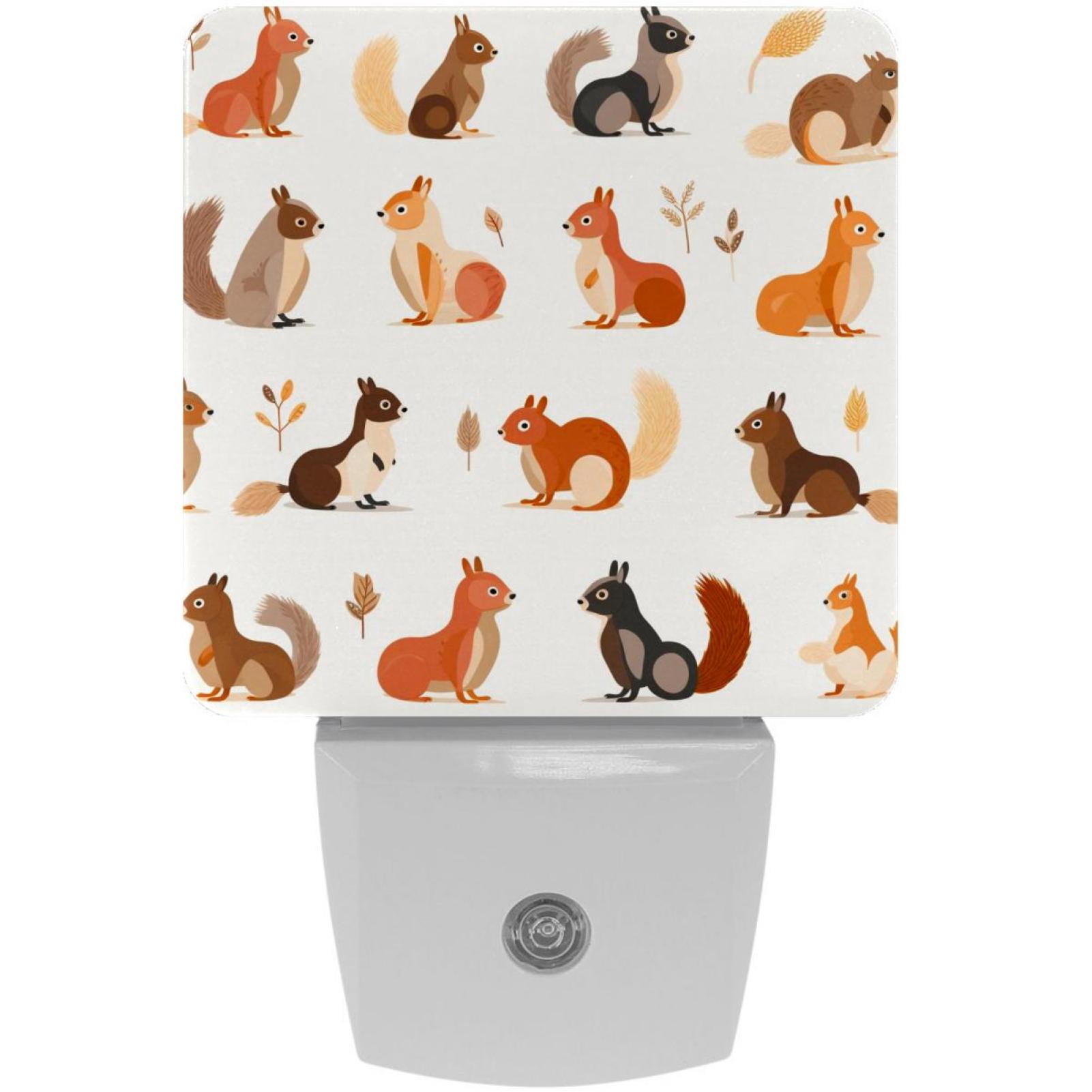 Squirrel LED Square Night Lights - Elegant and Energy Efficient ...