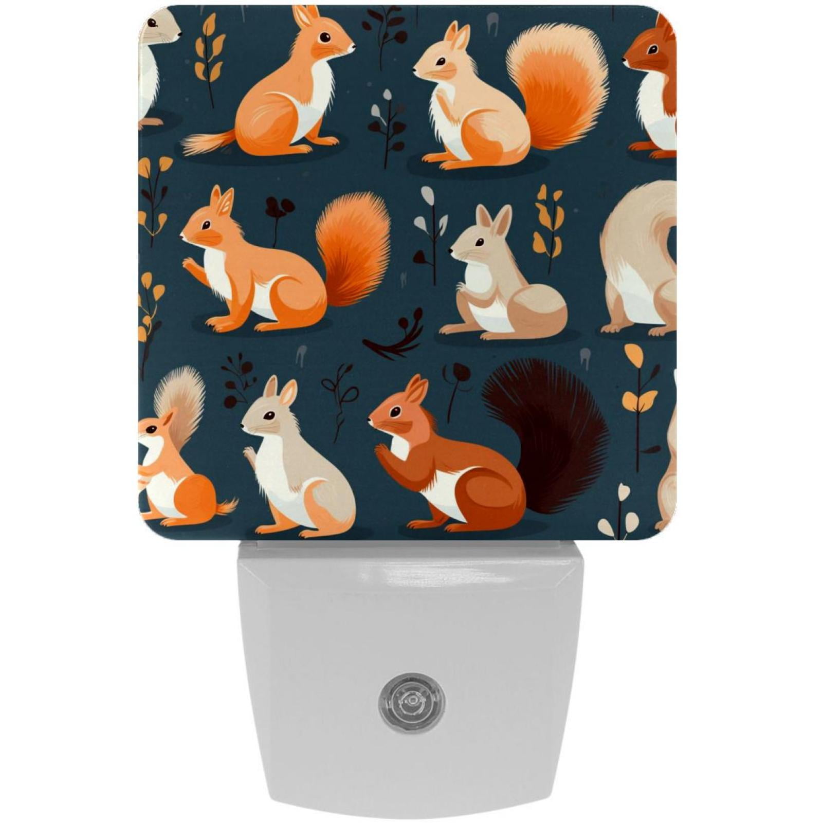Squirrel LED Square Night Lights - Elegant and Energy Efficient ...