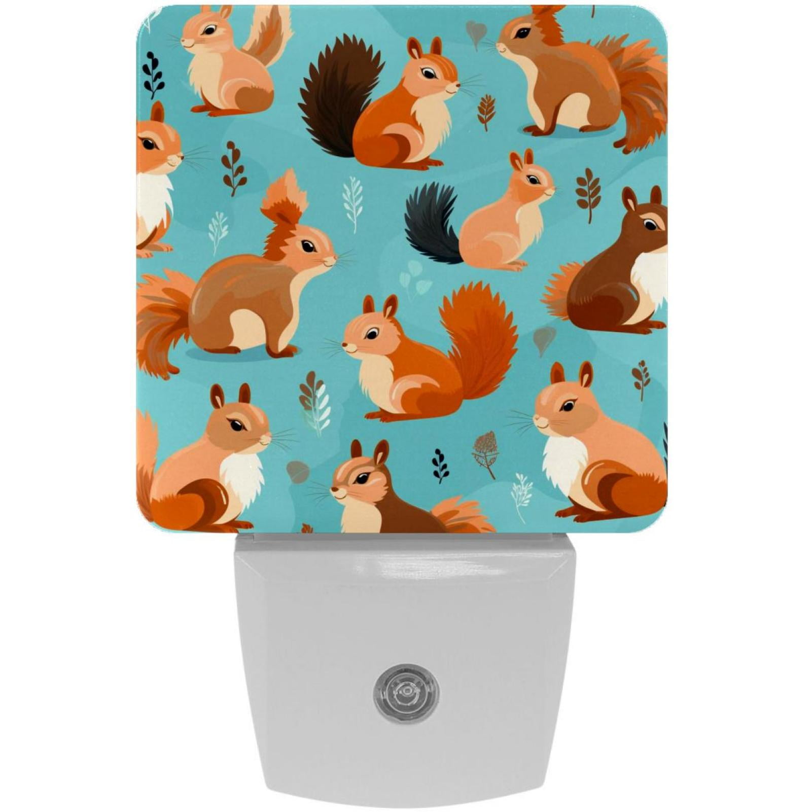 Squirrel LED Square Night Lights - Energy Efficient and Contemporary ...