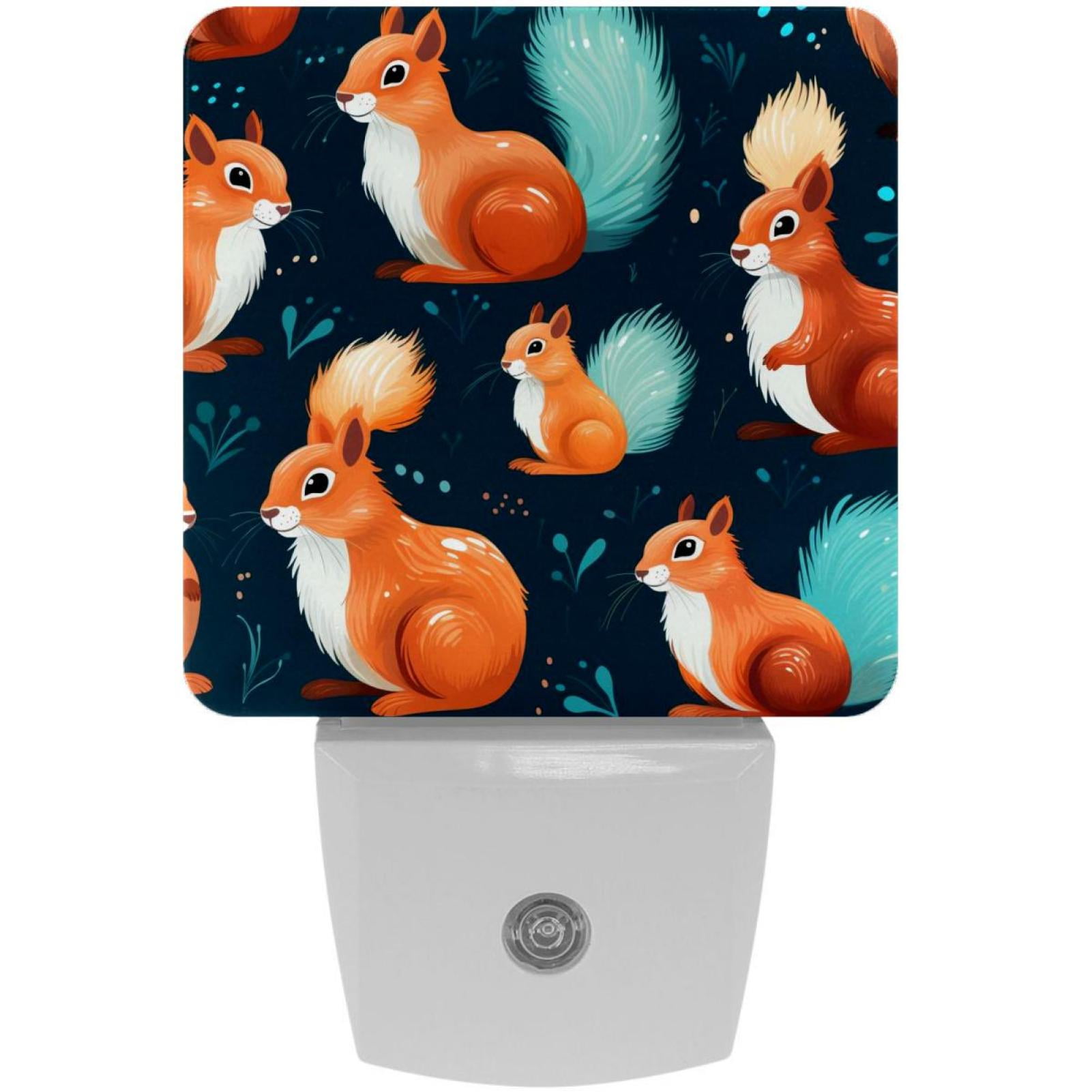 Squirrel LED Square Night Lights - Energy Efficient & Elegant ...