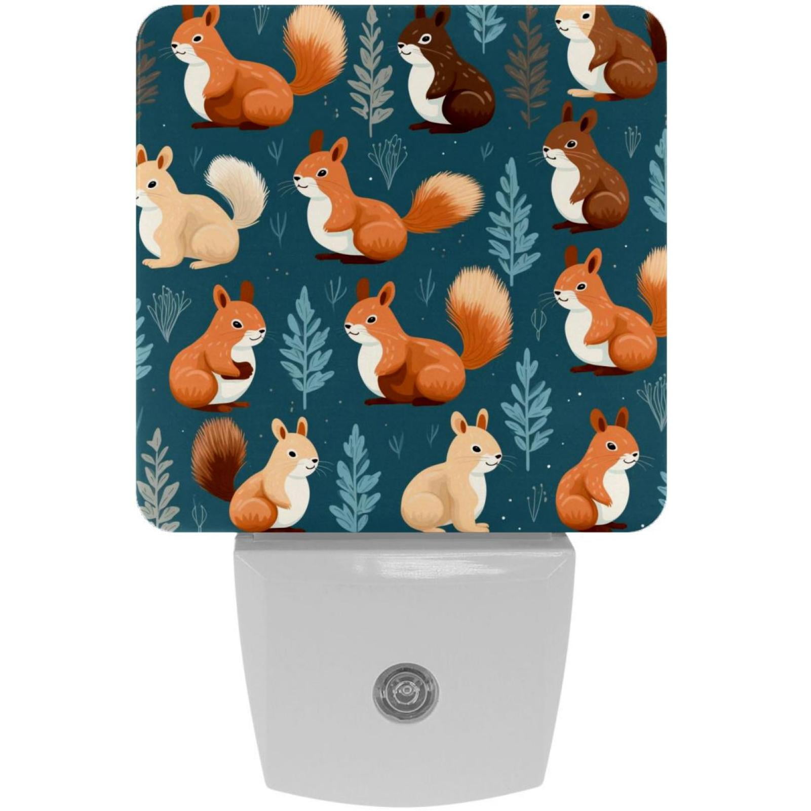 Squirrel LED Square Night Lights - Energy Efficient & Elegant ...