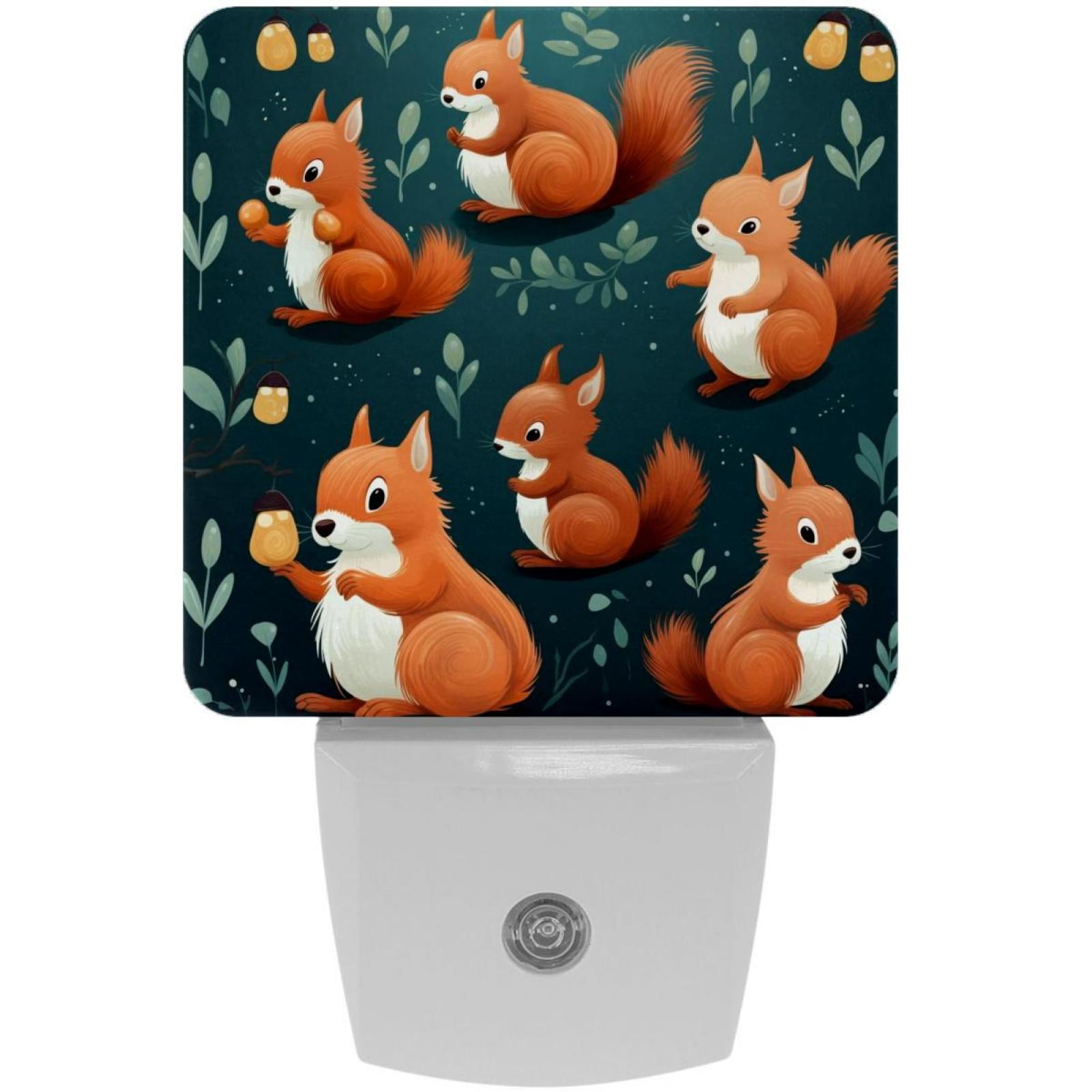 Squirrel LED Square Night Lights - Energy Efficient & Elegant ...