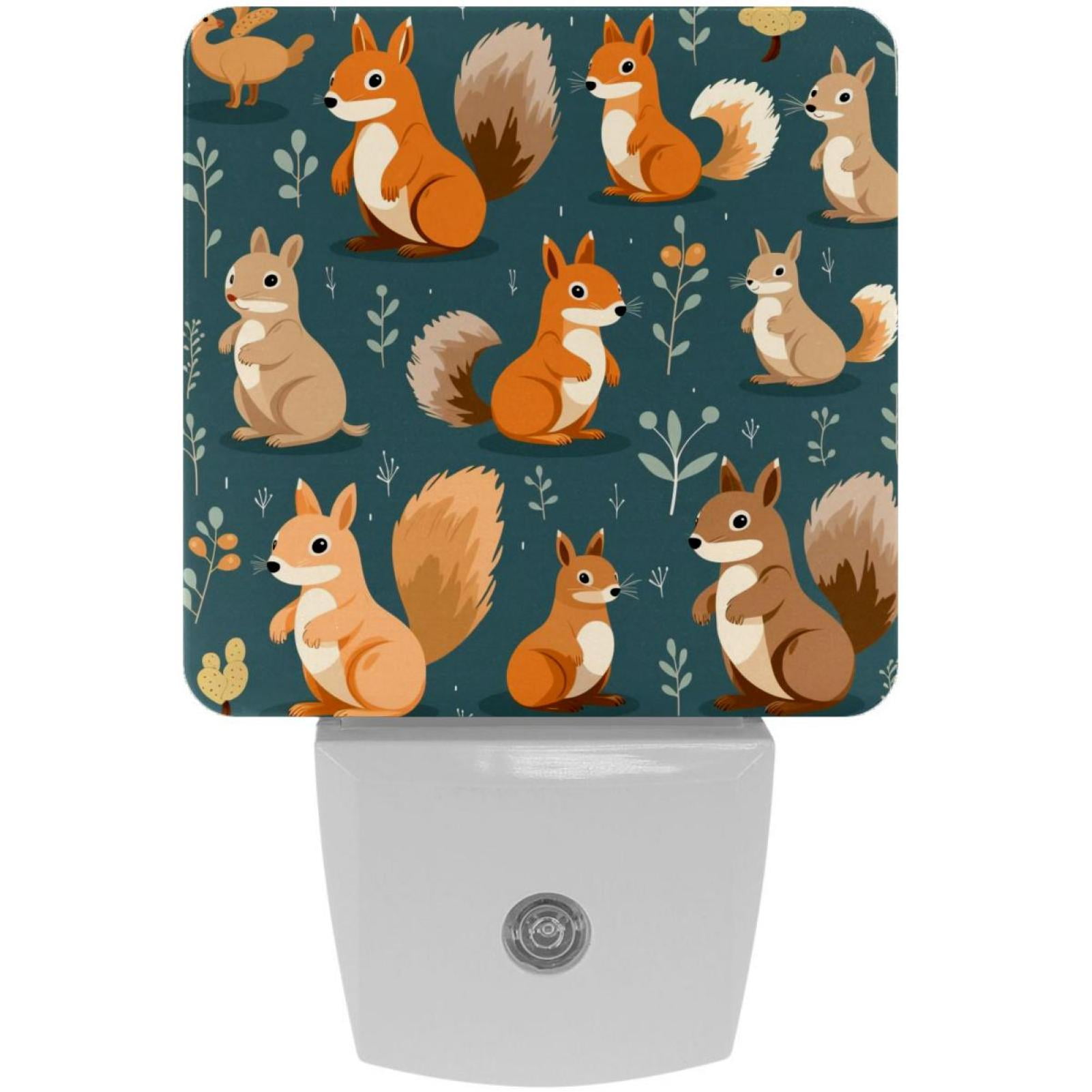 Squirrel LED Square Night Lights- Energy Efficient and Stylish ...