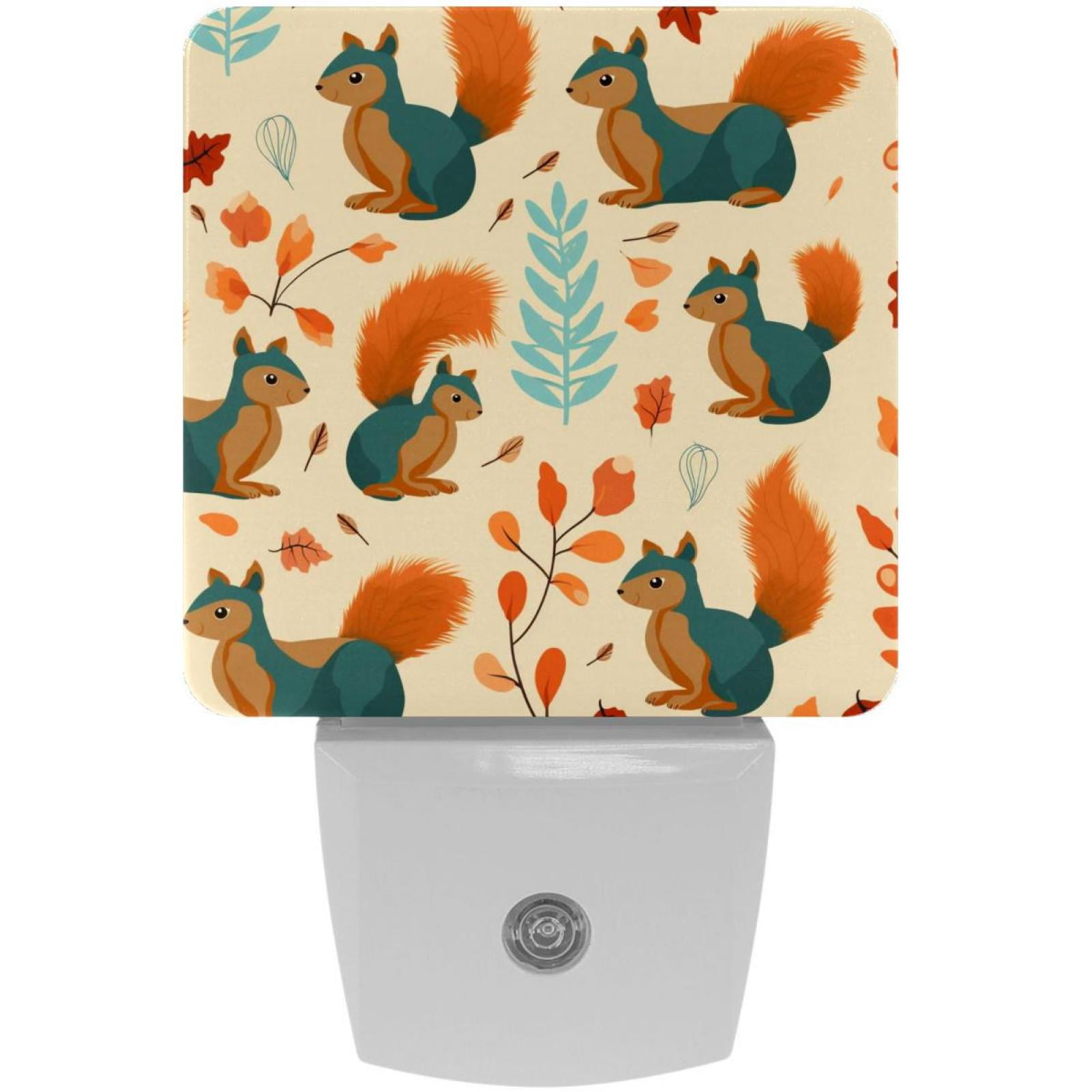 Squirrel LED Square Night Lights - Illuminating Your Space with Style ...