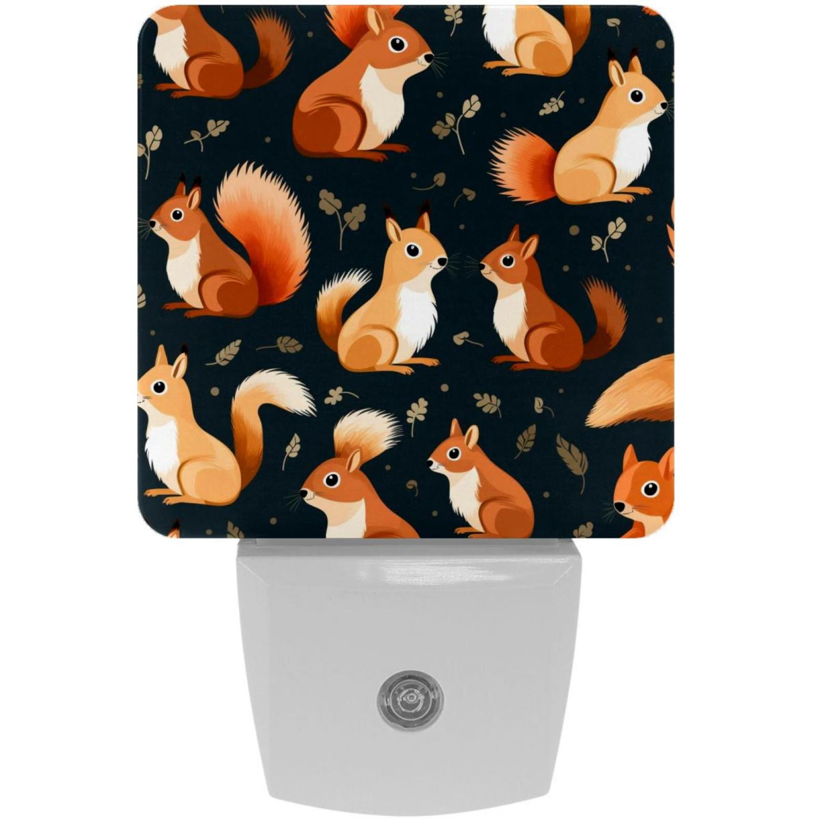 Squirrel LED Square Night Lights - Illuminating Your Space with Style ...