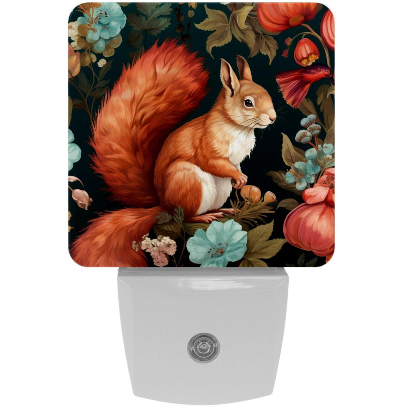 Squirrel LED Square Night Lights - Modern Design, Energy Efficient ...