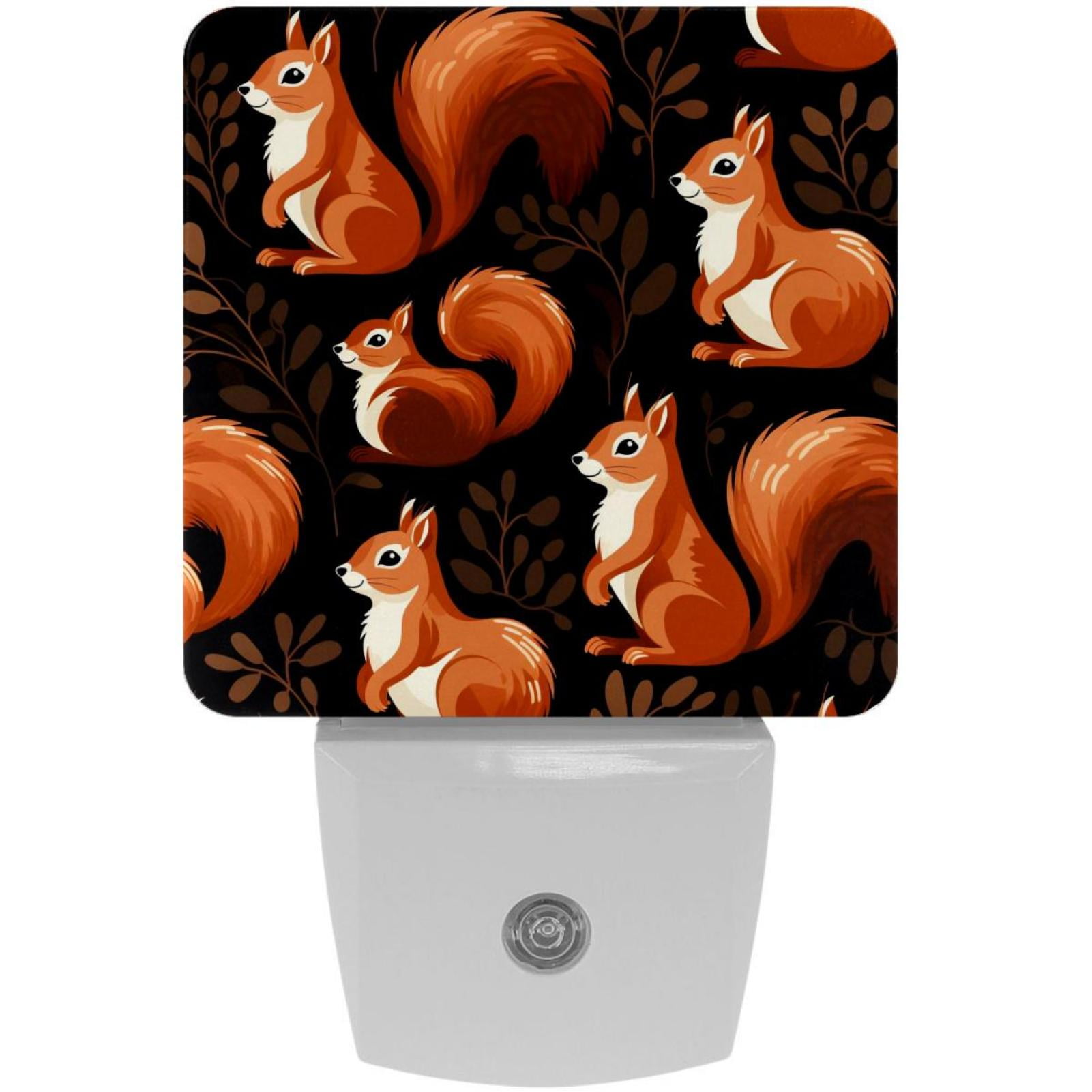 Squirrel LED Square Night Lights - Stylish and Energy-Efficient ...