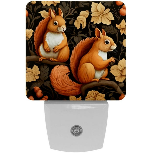 Squirrel LED Square Night Lights - Stylish and Energy-Efficient ...