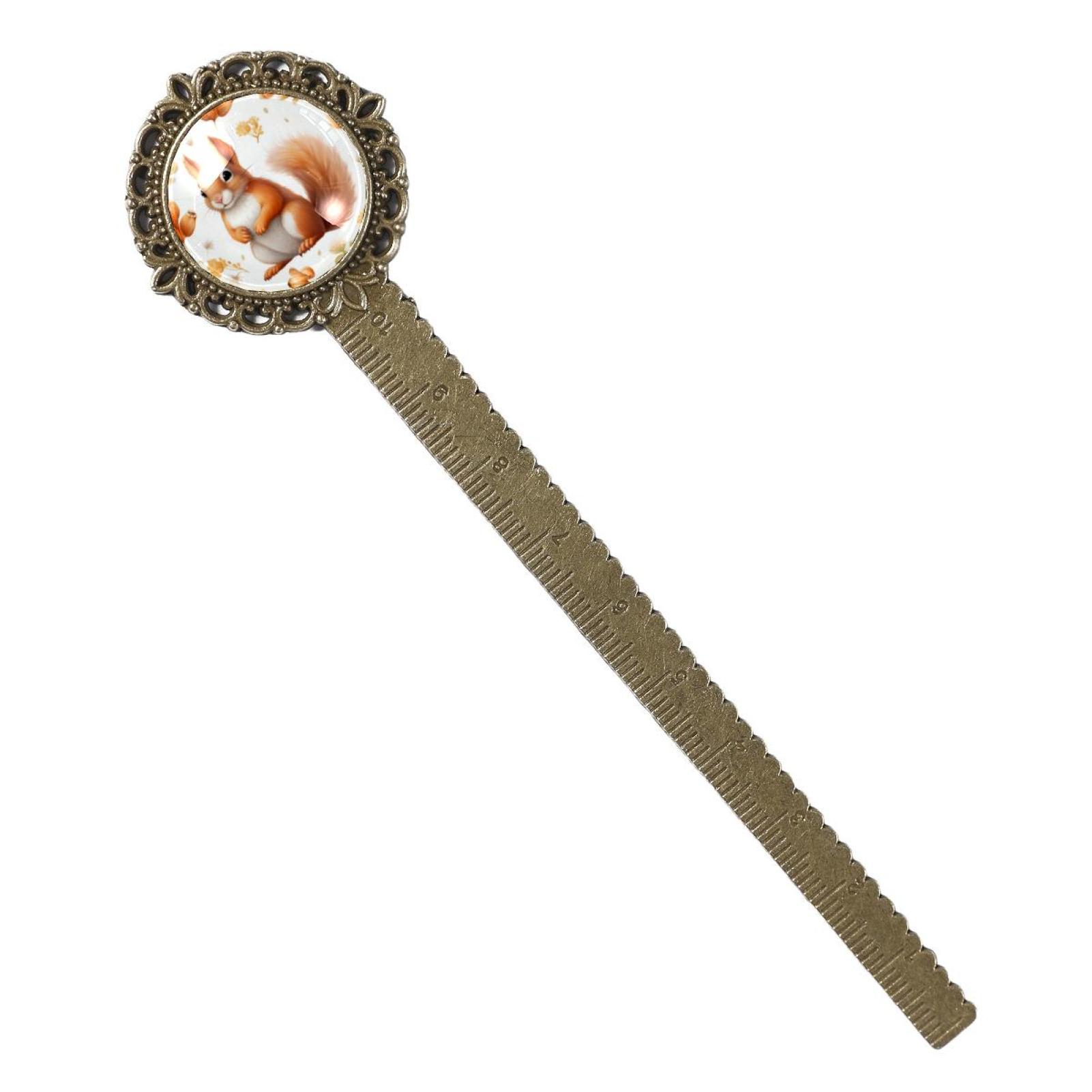 Squirrel Lace Bookmark in Antique Bronze: Reading Accessories for Book ...