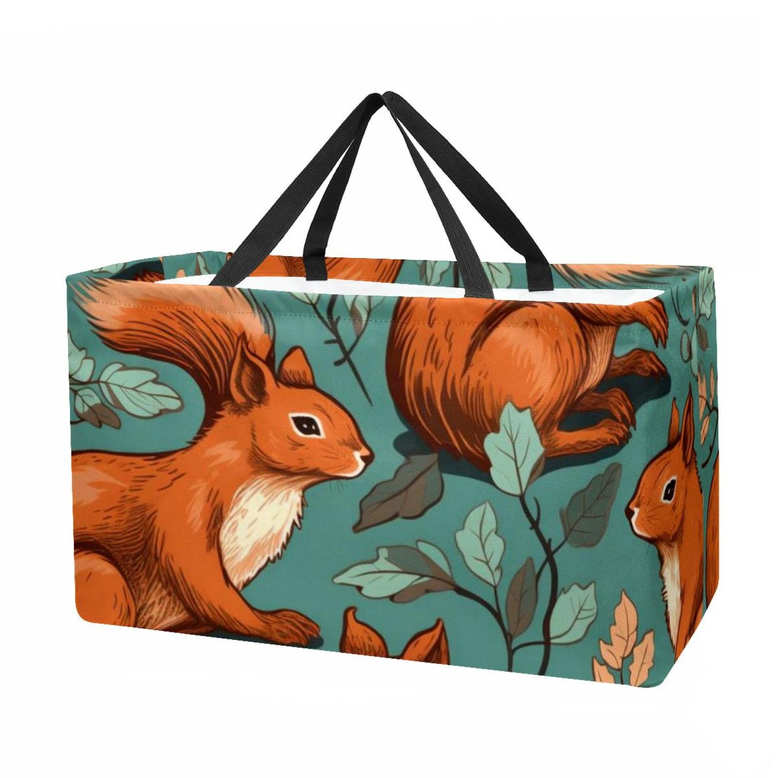 Squirrel Large Capacity Reusable Foldable Oxford Cloth Storage Bin ...