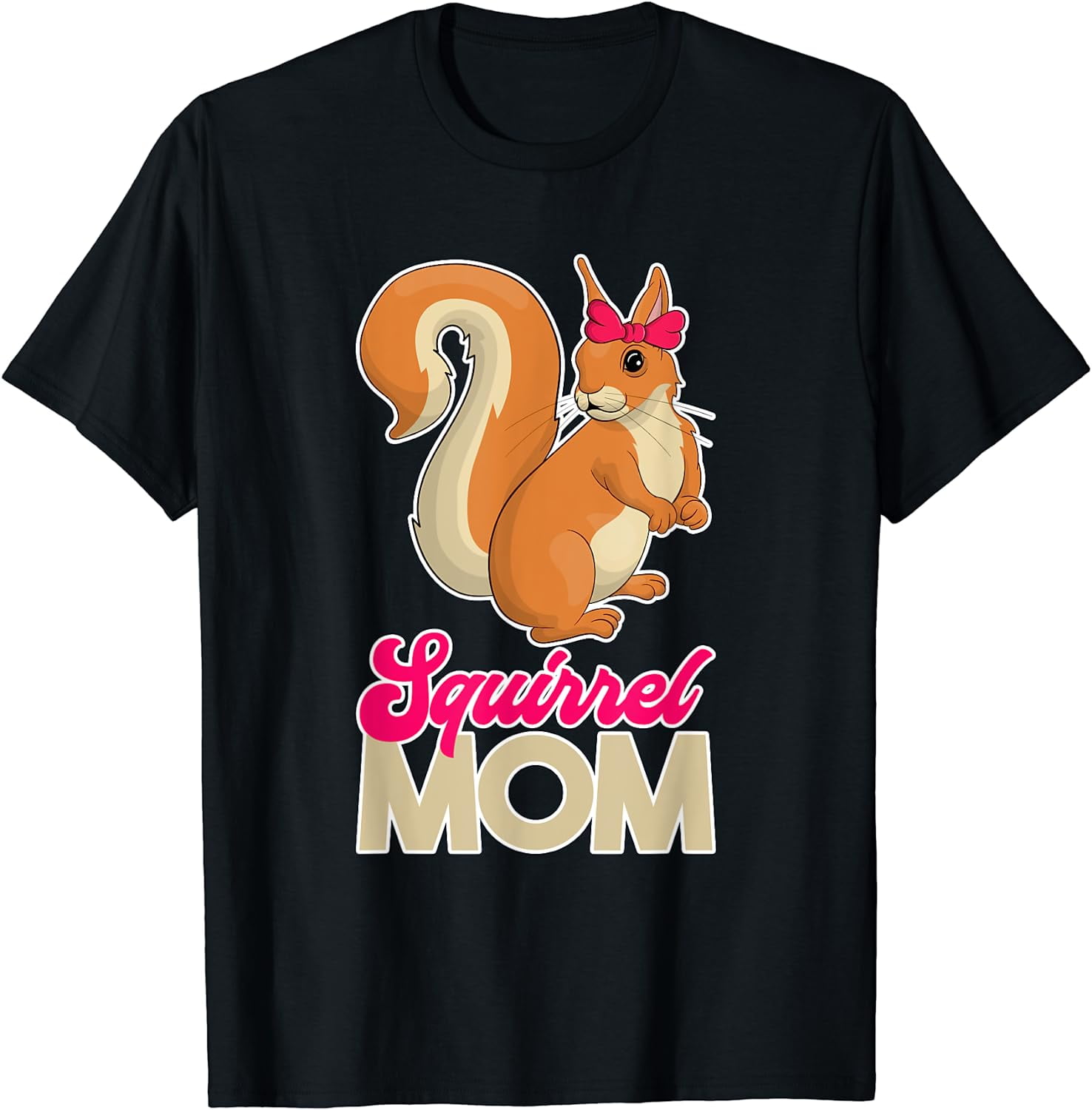 Squirrel Mom Squirrel T-Shirt - Walmart.com