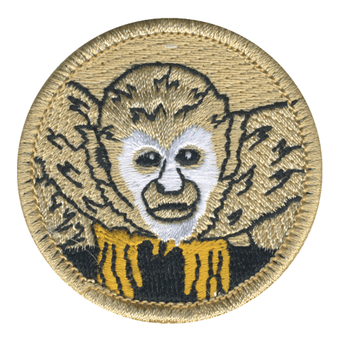 Squirrel Monkey Patrol Patch (Sew-on) - ClassB - Walmart.com