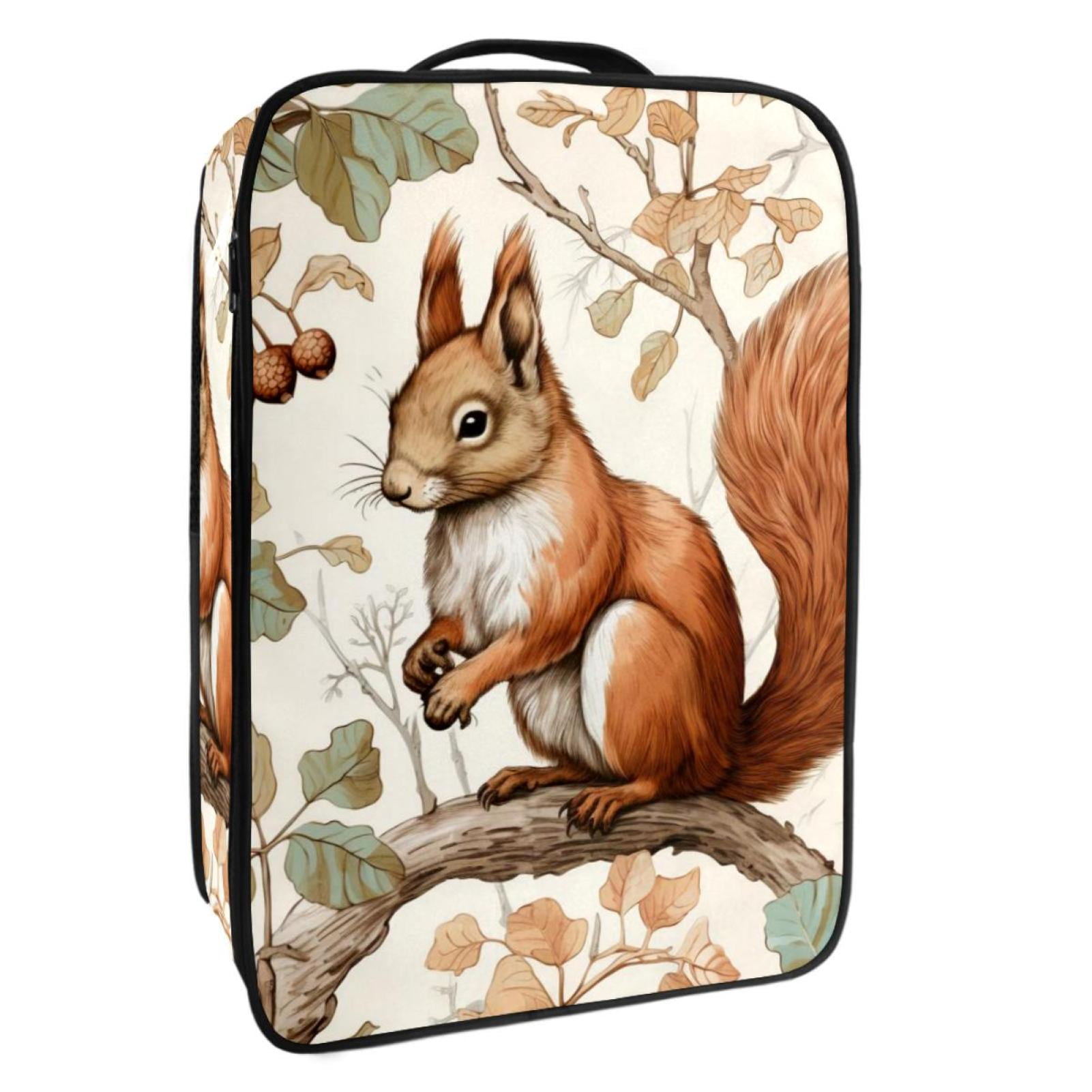 Squirrel Polyester Shoe Boxes Storage Organizer Containers, 23x31cm ...