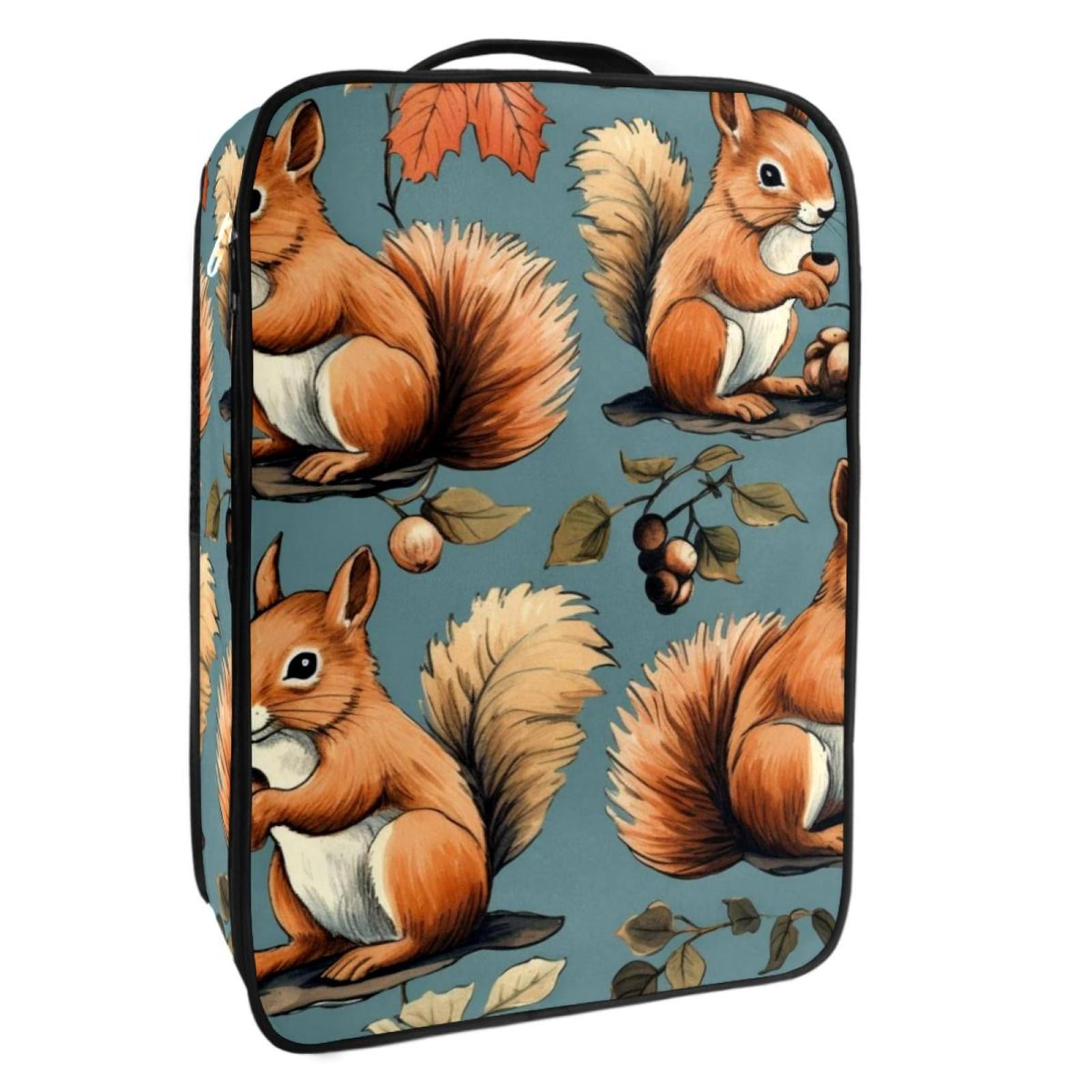 Squirrel Polyester Shoe Storage Box Organizer - 23x31cm/9x12in Size for ...