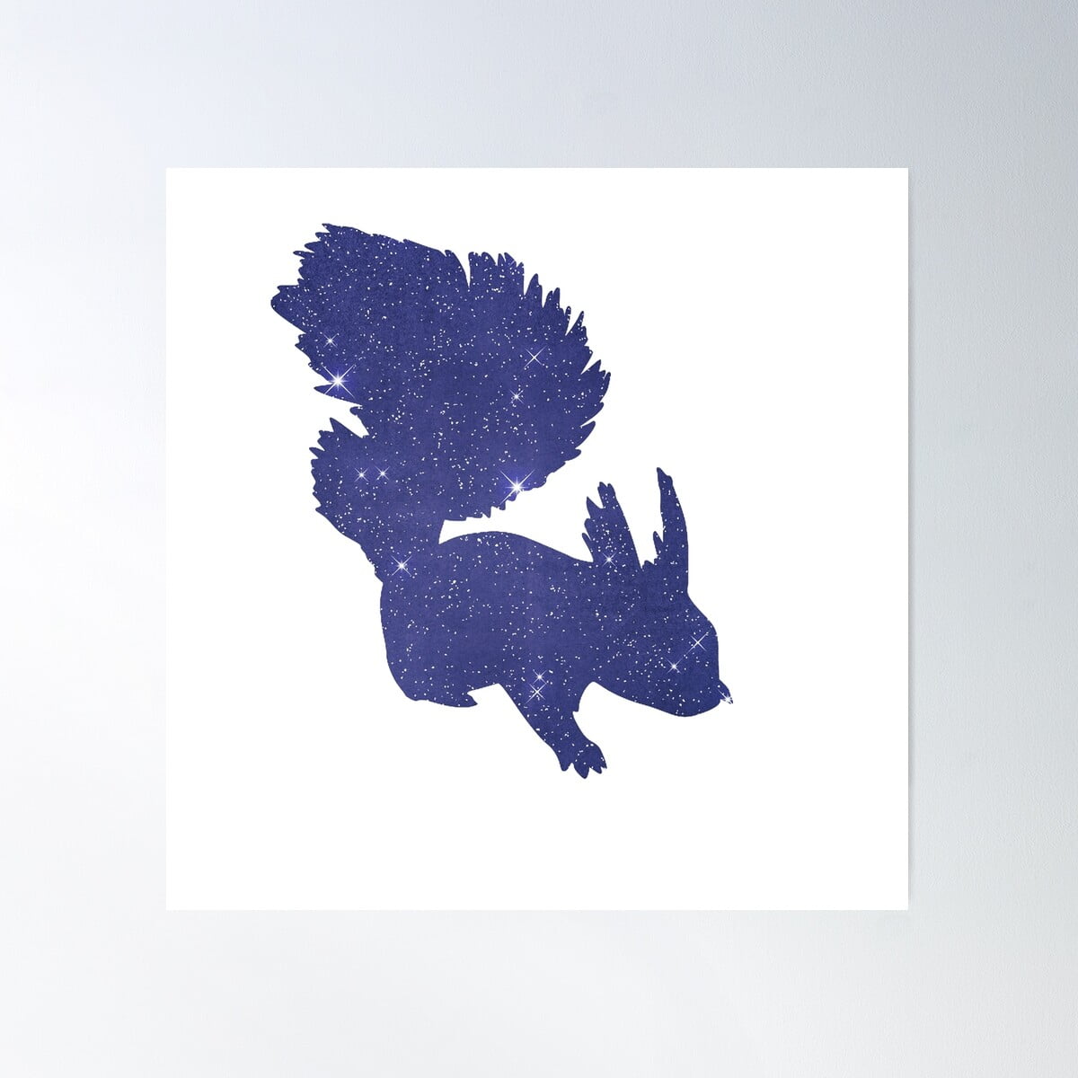 Squirrel Poster Wall Art, Modern Wall Decor For Living Room Bedroom ...