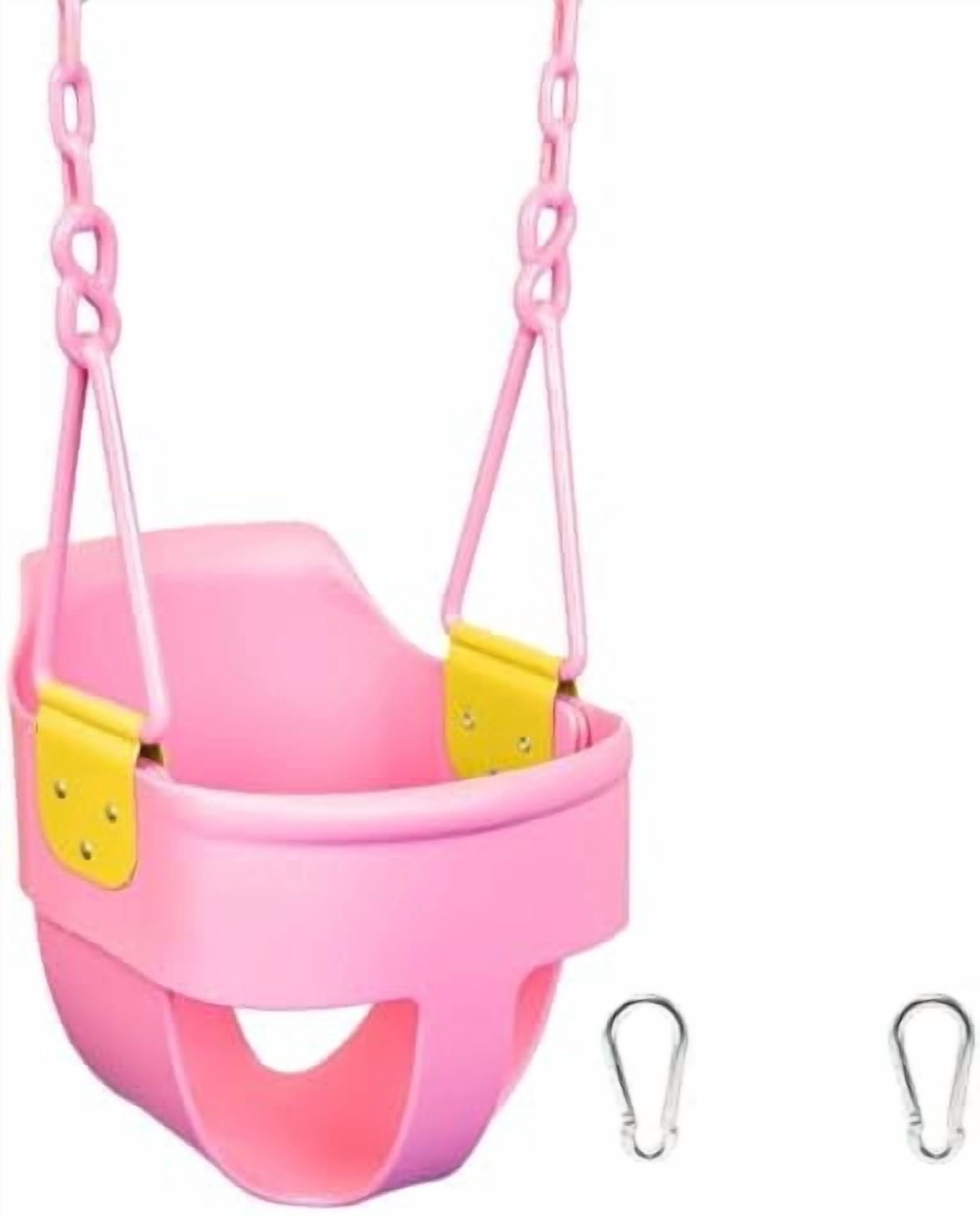 Squirrel Products High Back Full Bucket Toddler Swing Seat 3.0 with ...
