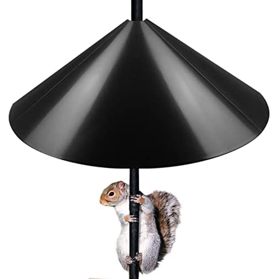 Squirrel Proof Baffle, 19-inch Wide Squirrel Guard Stopper for Outdoor ...