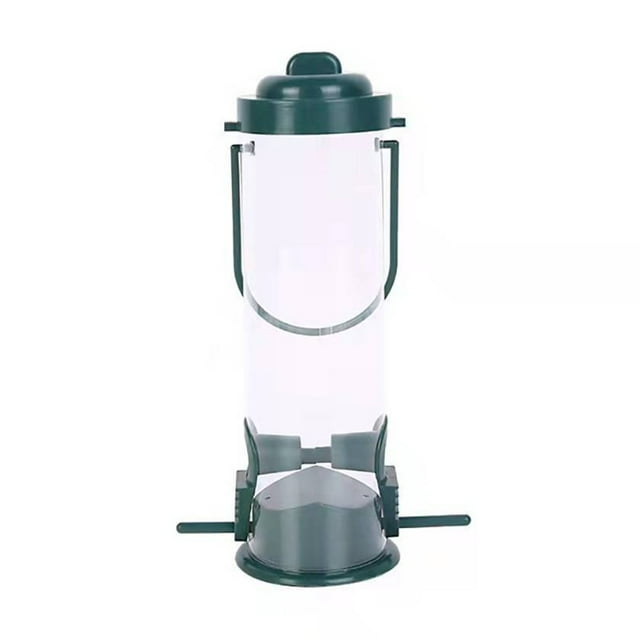 Squirrel Proof Bird Feeder Hanging Cage Food Outdoor Small Wild Garden ...