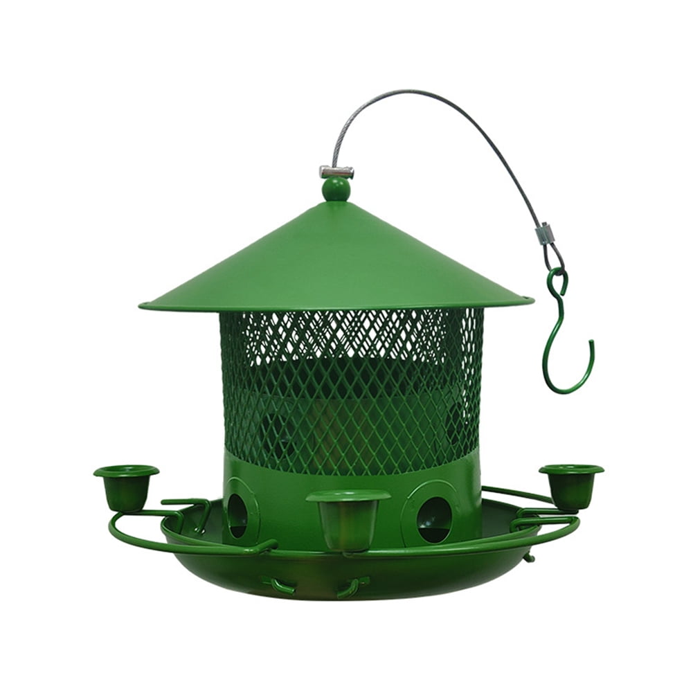 Squirrel Proof Bird Feeders, Outdoor Anti-squirrel Bird Feeder, Gravity ...