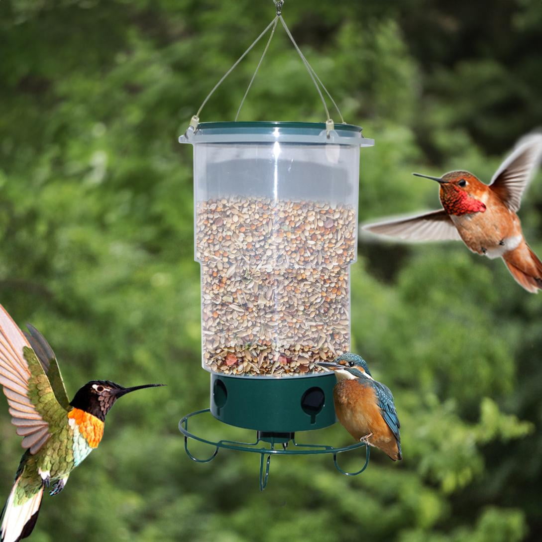 Squirrel Proof Rotating Bird Feeder With Weight Activated Rotating For ...
