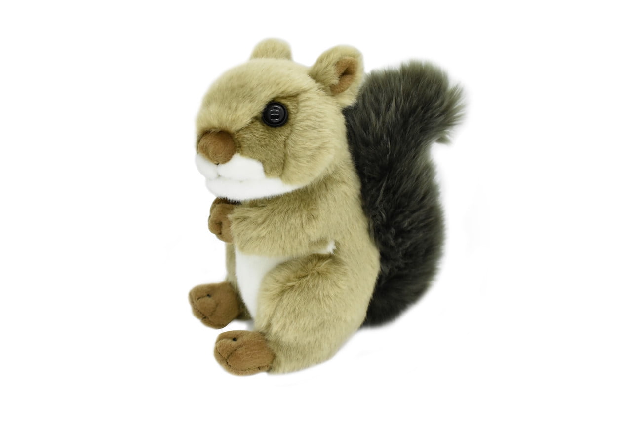 Squirrel, Realistic, Lifelike, Stuffed, Soft, Toy, Educational, Animal ...
